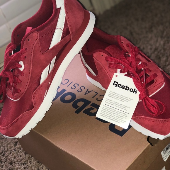 Reebok | Shoes | Reebok Classic Nylon Red | Poshmark
